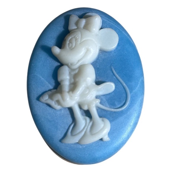Disney | Storage & Organization | Disney Blue And White Minnie Mouse ...